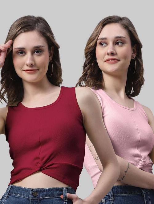 Buy online Women's Tops Combo from western wear for Women by Fbar for ...