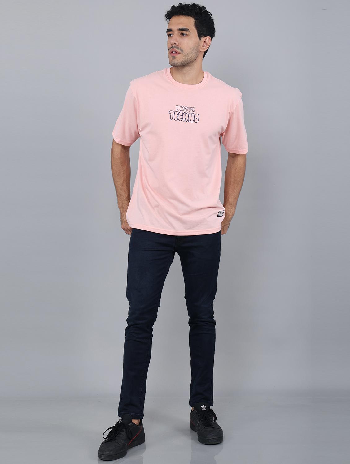 Men back print short sleeve reliable t